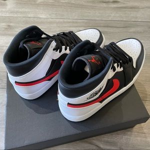 Jordan | Shoes | Air Jordan Mid Red Panda Mens | Poshmark